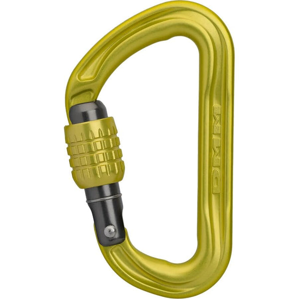 Locking Carabiners DMM Phantom Screwgate Locking Carabiner - Lime Black ...