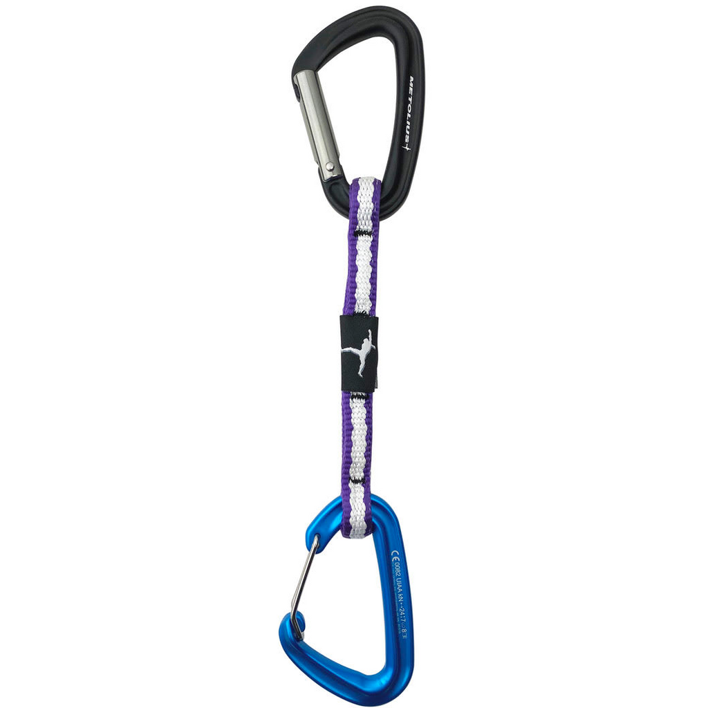 Metolius Bravo II Wiregate Quickdraw (5 Pack) | Elevated Climbing